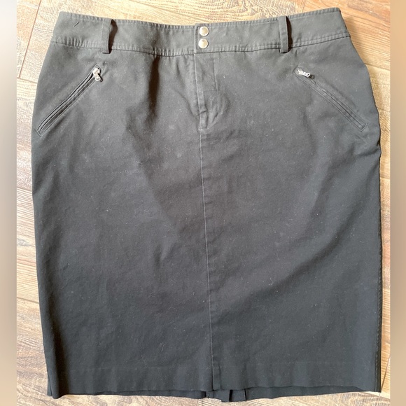 Lauren Ralph Lauren | Skirts | Lauren Ralph Lauren Jet Black Skirt ...